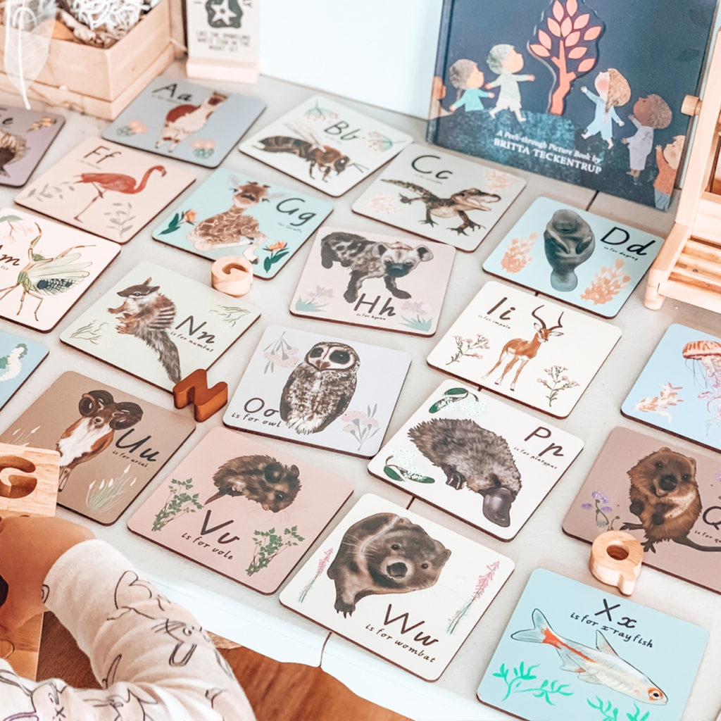 Coloured ABC Tiles | Luna Play